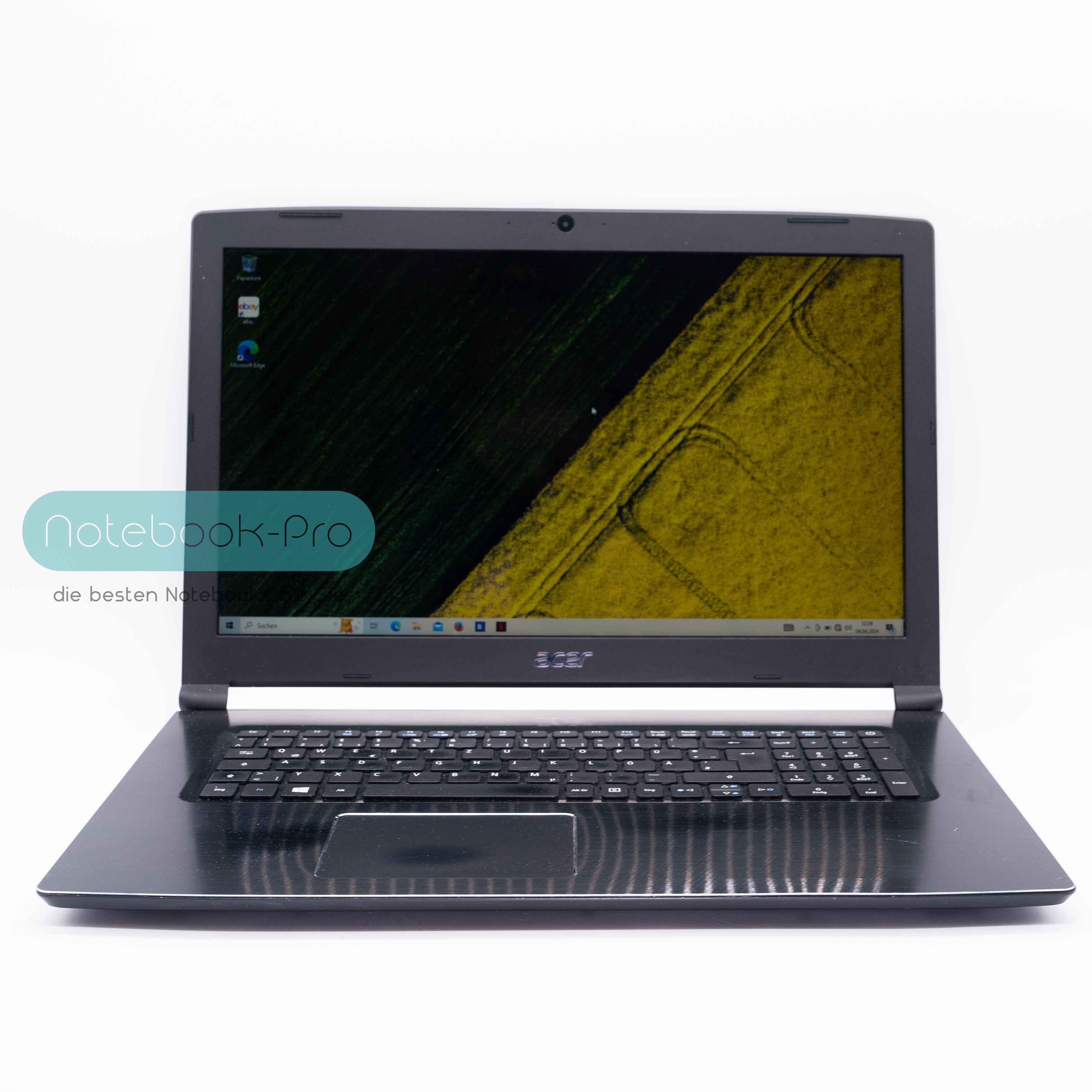Acer Aspire A517 i7 8550U 20GB DDR4 500GB SSD 17 3 Zoll FHD